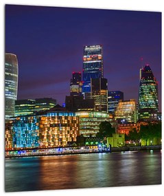Obraz - Večerní Londýn (30x30 cm)