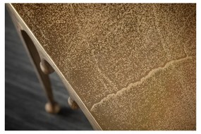 Massive home | Designový odkládací stolek LIQUID LINE L 50 CM zlatý