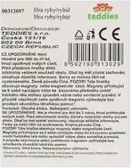 TEDDIES Hra Rybář magnetická / Společenská hra / 4 rybičky / prut 44 c