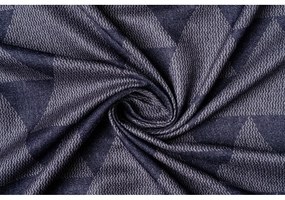 Modro-šedý závěs 130x260 cm Zatapa – Mendola Fabrics