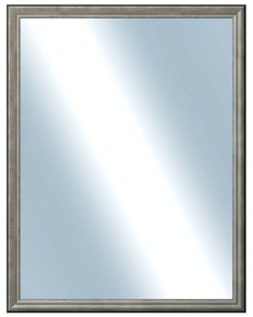 DANTIK - Zarámované zrcadlo - rozměr s rámem cca 70x90 cm z lišty Anversa stříbrná (3152)