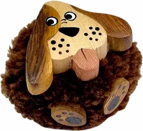 2Kids Toys Dřevěná magnetka velká pompon Pes