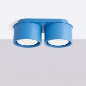 Sollux Lighting Stropní svítidlo MODO 2 azurové GX53