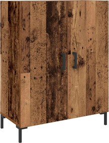 Vysoký bufet Staré dřevo 69,5 x 34 x 180 cm Kompozitní dřevo 3394539