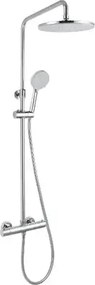 kielle Oudee - Sprchový set s termostatem | 23 cm | 3 proudy | chrom