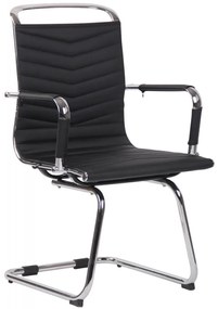 Bhm germany Konferenční židle Burnley, syntetická kůže, černá
