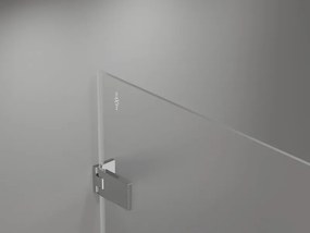 Mexen Lunar-F L skládací sprchové dveře levé 140 cm, transparentní, chrom - 836SL-140-050-01-00-L