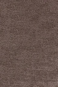Ayyildiz, Kusový koberec Life Shaggy 1500 mocca, 100x200, hnědá, ložnice
