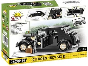 COBI 2267 Citroën 15CV SIX D / 1:35 / 262 kostek / od 7 let