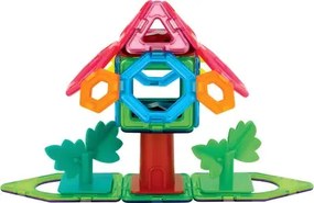 MAGFORMERS Magnetická stavebnice Třpytivá zahrada / 27 dílků