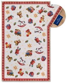 Červený koberec s vánočním motivem 50x80 cm Red Christmas – Villeroy&amp;Boch