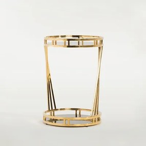 Kulatý glamour stolek ENIOCOZI