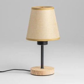 Brilagi - Stolní lampa NUBILA WOOD 1xE27/25W/230V dub/světle hnědá