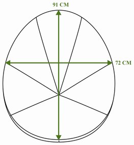 Podsedák do zahradního křesla ACAPULCO 91x72 cm - grafitový