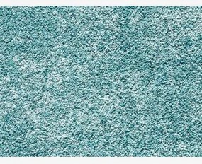 SPOLTEX Metrážový koberec OPAL / 72 AZUROVÝ BARVA: Modrá, ŠÍŘKA: 4 m