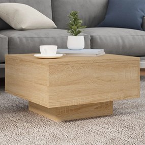 Konferenční stolek dub sonoma 55 x 55 x 31 cm kompozitní dřevo