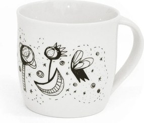 Bílý porcelánový hrnek 260 ml Domov tu – Bonami