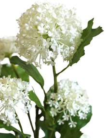 Bílé umělé viburnum 67cm