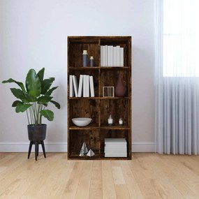 vidaXL Knihovna/příborník 66 x 30 x 130 cm dřevotříska [800153] Barva: kouřový dub