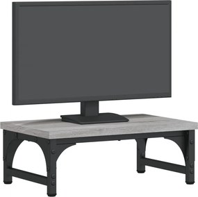 vidaXL Stojan na monitor 37 x 23 x 14 cm kompozitní dřevo [833998] Barva: kouřový dub