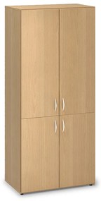 Vysoká skříň ProOffice 80 x 47 x 178 cm, buk