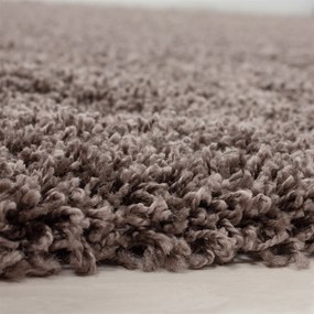 Ayyildiz Kusový koberec DREAM 4000, kulatý, Taupe Rozměr koberce: 120 cm KRUH