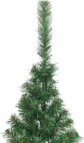 Umělý osvětlený vánoční stromeček Zelená 210 cm PVC 3397020