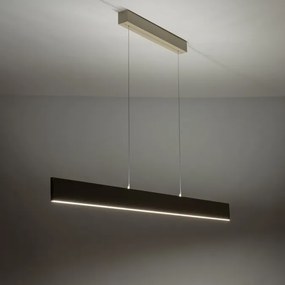 Závěsné stmívatelné LED svítidlo Linear 150 Taupe