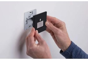Paulmann 93135 - LED/1,2W Schodišťové svítidlo se senzorem EDGE 230V černá