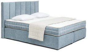 Modrá boxspring postel 160x200 cm Olia Bold Line – Bonami Selection