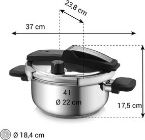 TESCOMA Tlakový hrnec i-PREMIUM 4,0 l