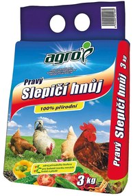 AGRO Slepičí hnůj 3 kg
