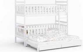 Rkids | Patrová postel Trino Bílá