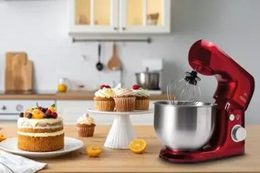 Eldom WRK1250 Chef červená / Kuchyňský robot / 800 W / 5 l nerezová mí