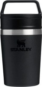 Černý termo hrnek z nerezové oceli 230 ml Café-To-Go Travel Mug Black 2.0 – Stanley