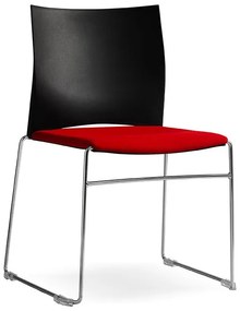 RIM - Konferenční židle WEB 001 s čalouněným sedákem