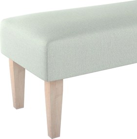 Dlouhá lavička 100x40cm barva modrá látka pletený vzor