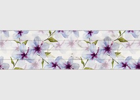 Samolepící bordura na zeď Květy | 5 m x 13.8 cm | DWB8235