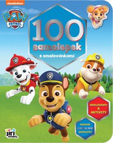 JIRI MODELS 100 samolepek s omalovánkami Tlapková Patrola 8