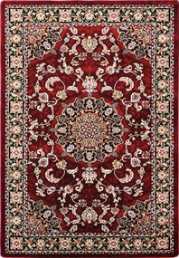BE Koberec Anatolia 5857 RED - červený obdélníkový Rozměr: 100x200 cm