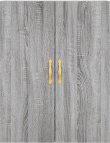 Skříň highboard šedá sonoma 69,5 x 34 x 180 cm kompozitní dřevo 3195889