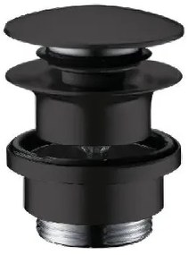 Hansgrohe - Odtoková souprava Push-Open, matná černá 50100670