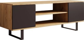 ADRK Furniture Skříňka RTV Lofter 135 cm RTV-LOF-OCB-135