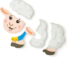 Woody Puzzle Baby - ovečka / od 12 měsíců