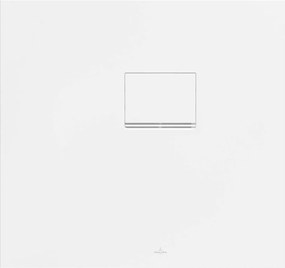 Villeroy & Boch Squaro Infinity - Sprchová vanička, 80x75 cm, Stone White UDQ8075SQI2RV-RW