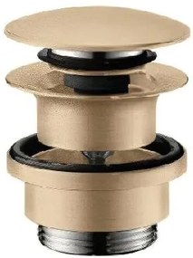 Hansgrohe - Odtoková souprava Push-Open, kartáčovaný bronz 50100140