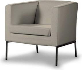 Potah na křeslo IKEA Klappsta barva béžová látka pletený vzor