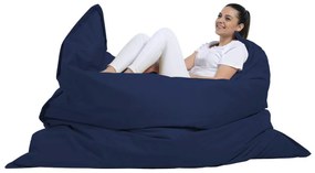 Atelier del Sofa Zahradní sedací vak Giant Cushion 140x180 - Dark Blue, Tmavá Modrá