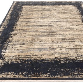 Tribeca Design Kusový koberec Trigger Black Champagne Rozměry: 160x230 cm