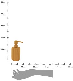 Dávkovač mýdla Issard, hořčicová, 230 ml